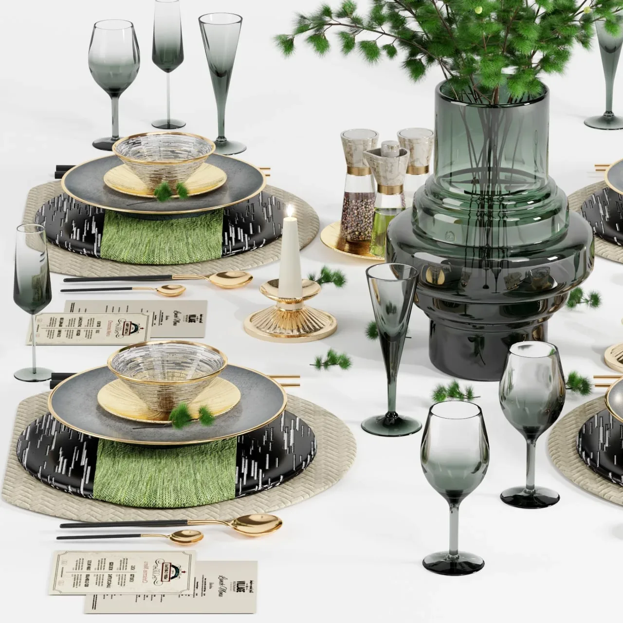 tableware set10 - FlippedNormals