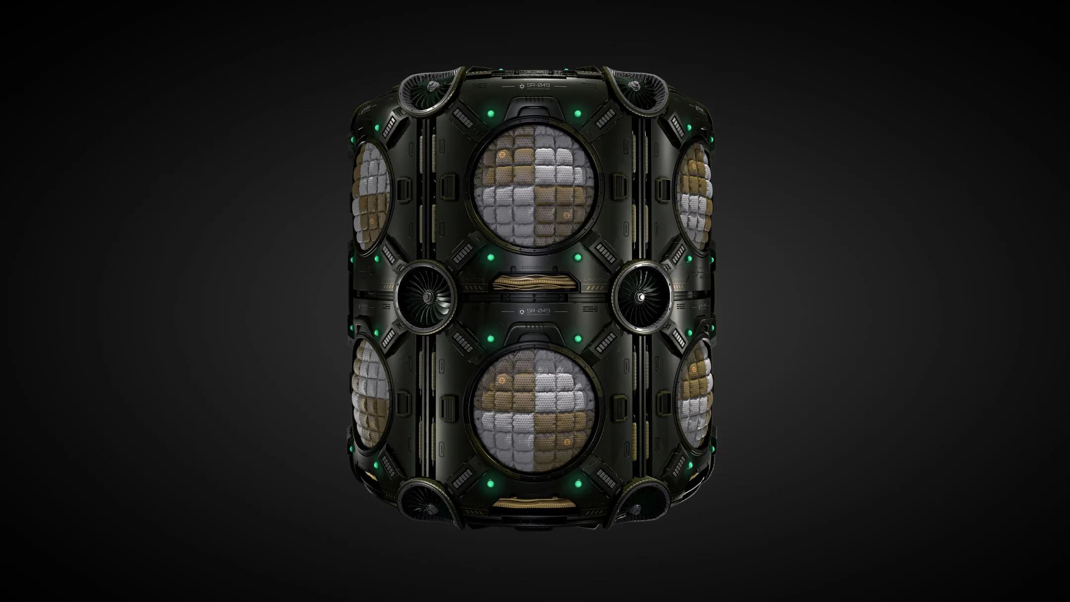 Sci-Fi Padded Wall Tutorial - FlippedNormals