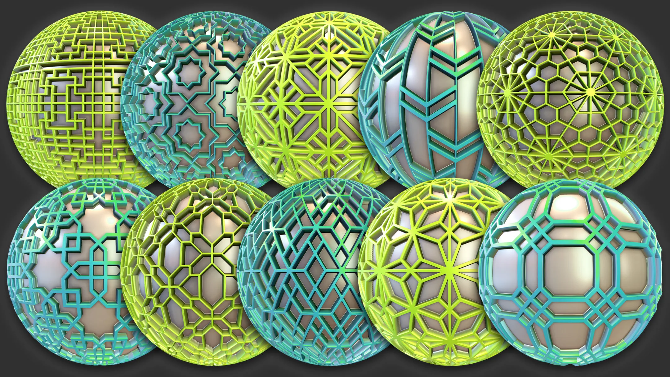 100 Seamless Pattern + Alpha (4K) - FlippedNormals