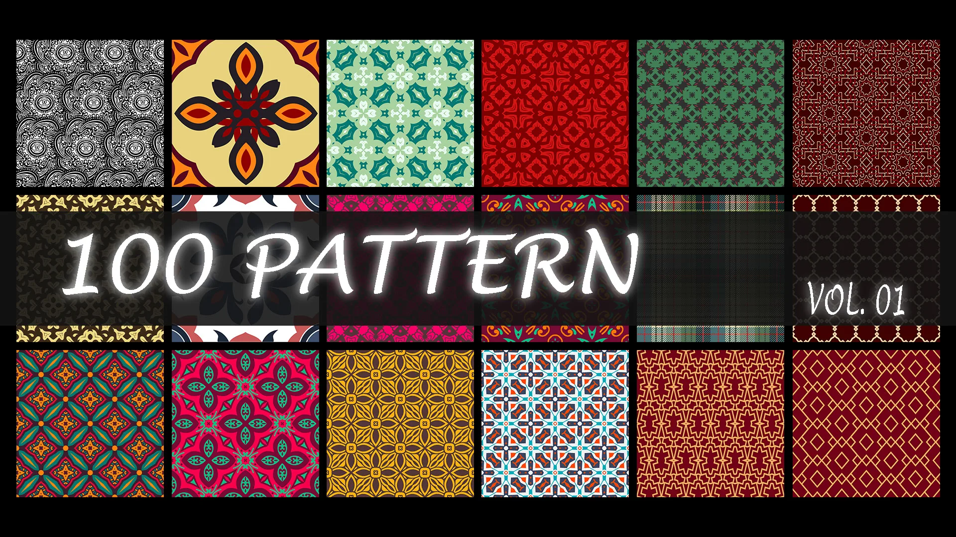 100 PATTERNS VOL 01 - FlippedNormals