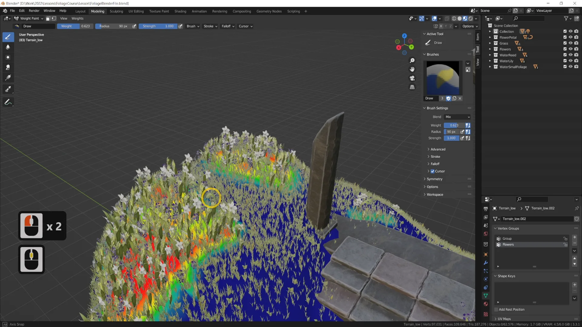 Blender to Unreal Engine 3D Plants - FlippedNormals