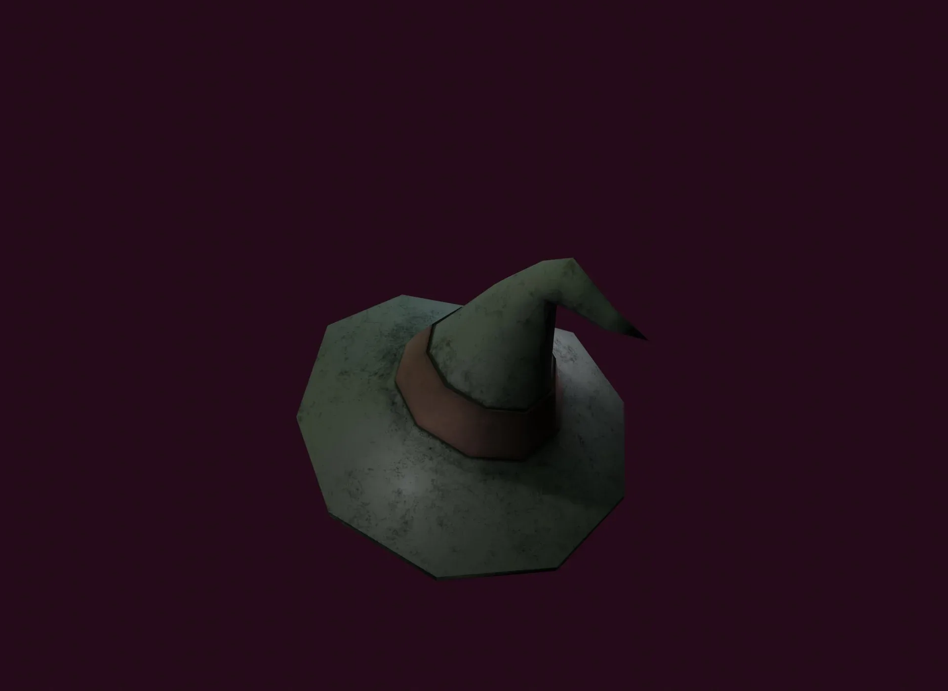 Stylized Mage Hat 3D Model - FlippedNormals
