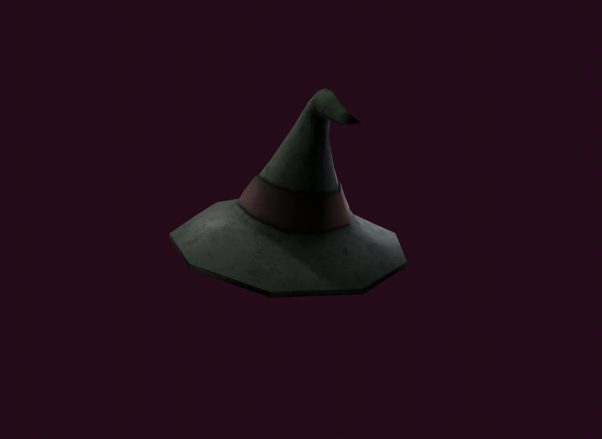 Stylized Mage Hat 3D Model - FlippedNormals