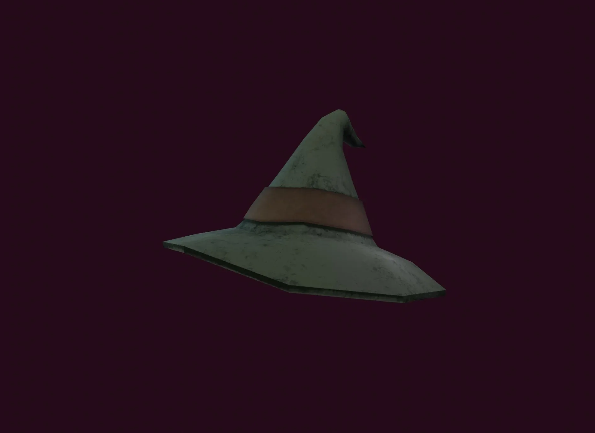 Stylized Mage Hat 3D Model - FlippedNormals