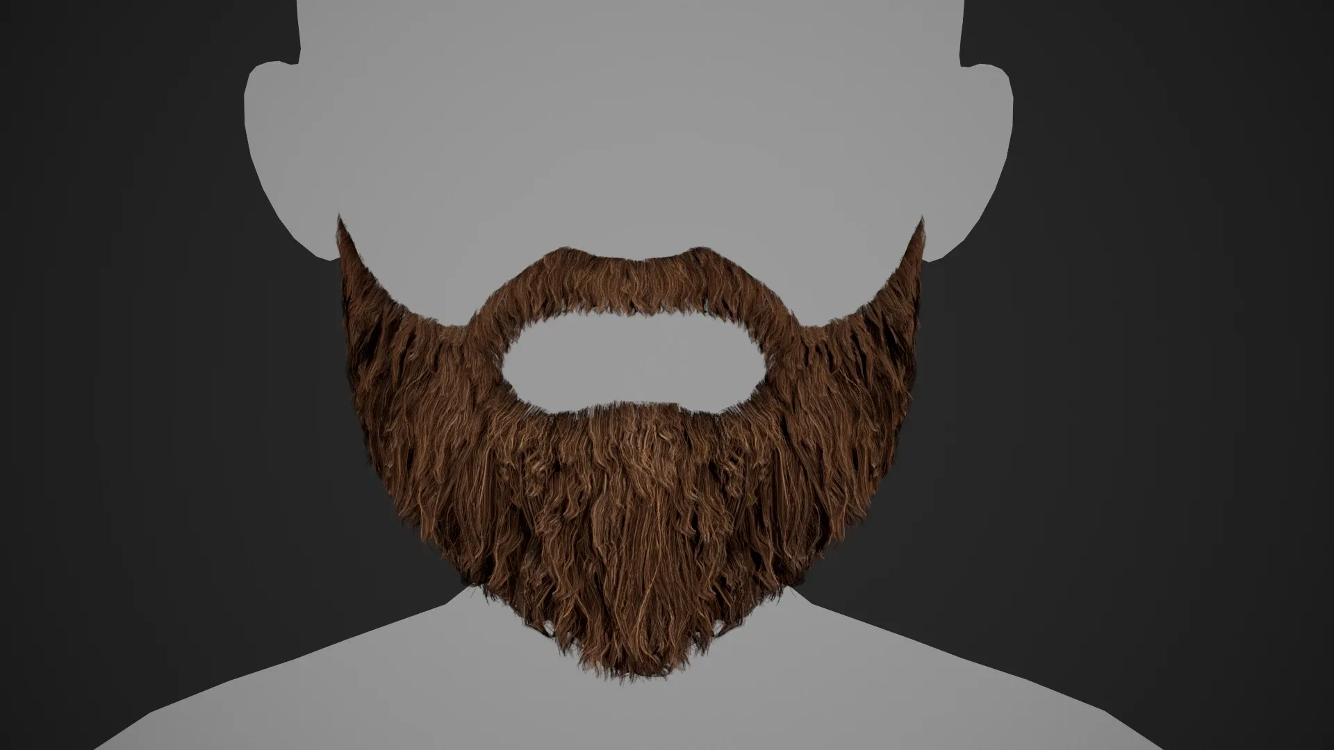 Facial Hair Cards Style 2 - Full - FlippedNormals