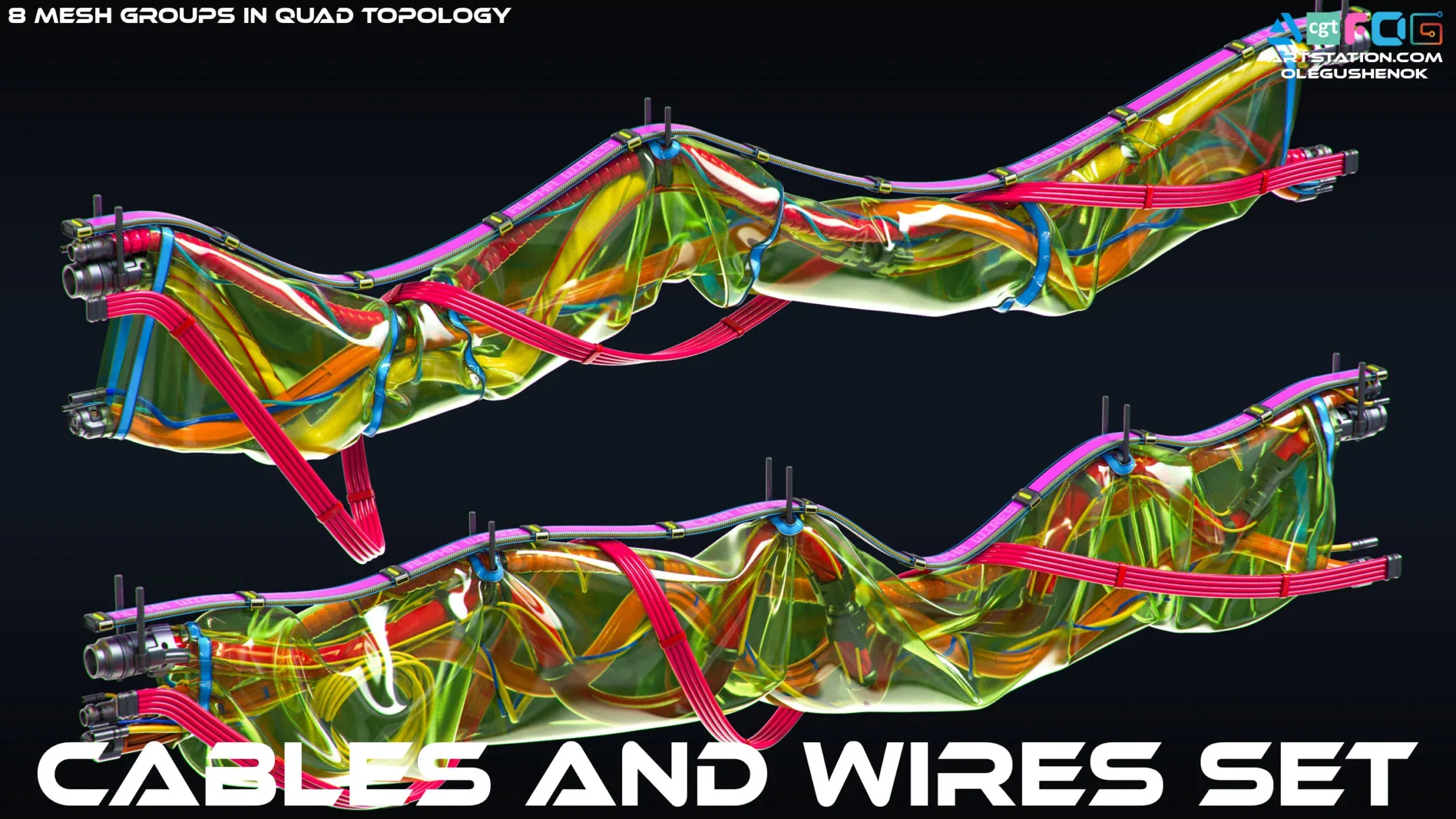 Cables and Wires set - FlippedNormals