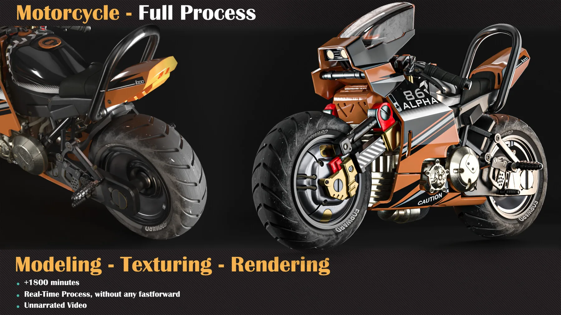 Motorcycle Tutorial Full process - FlippedNormals Motorcycle Tutorial Full process - FlippedNormals