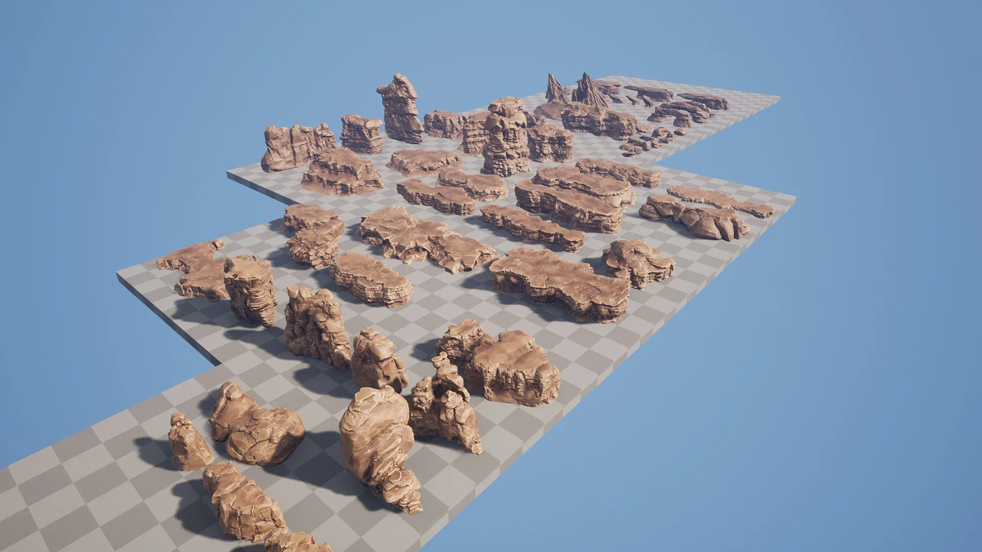 Large Desert Rocks Collection - FlippedNormals