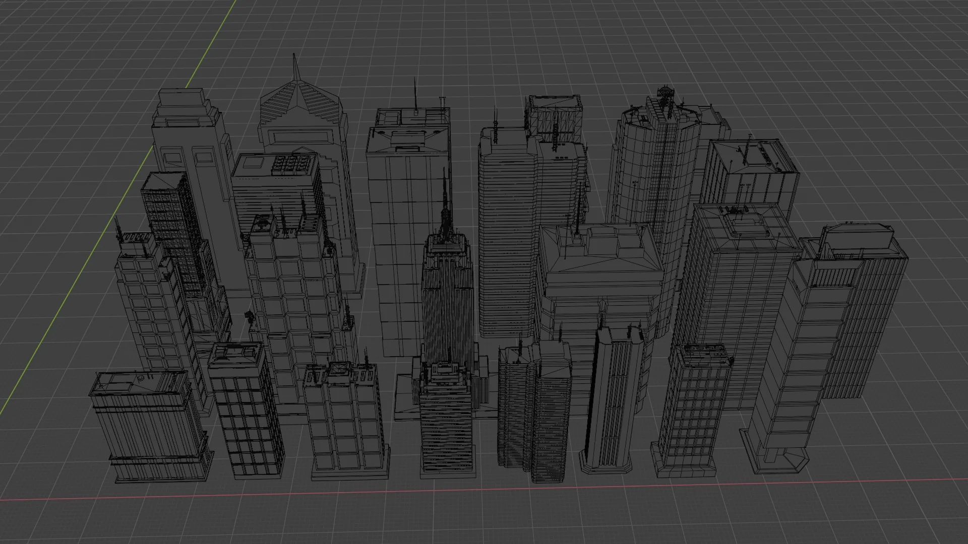 City Building Kitbash Pack Vol - FlippedNormals