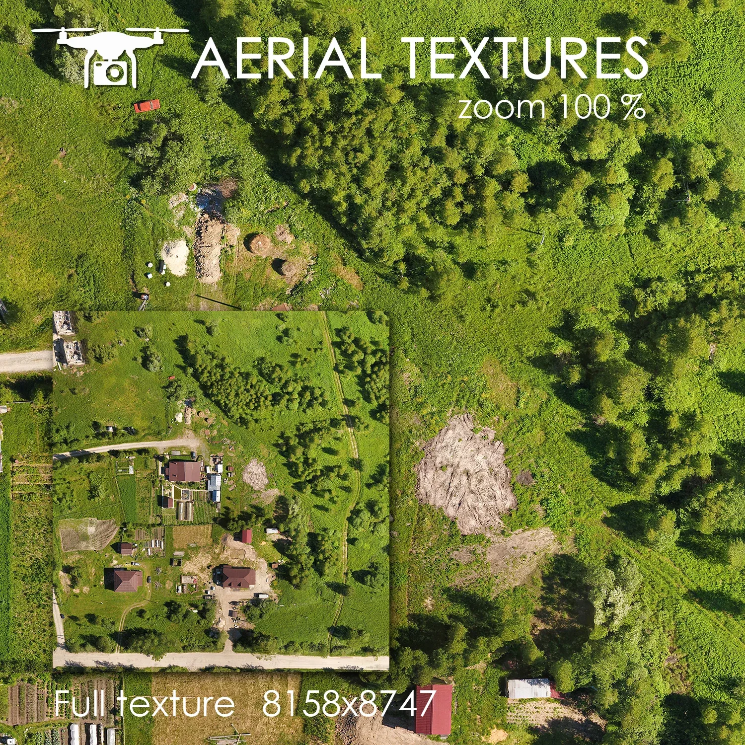 Aerial Texture 248 - FlippedNormals