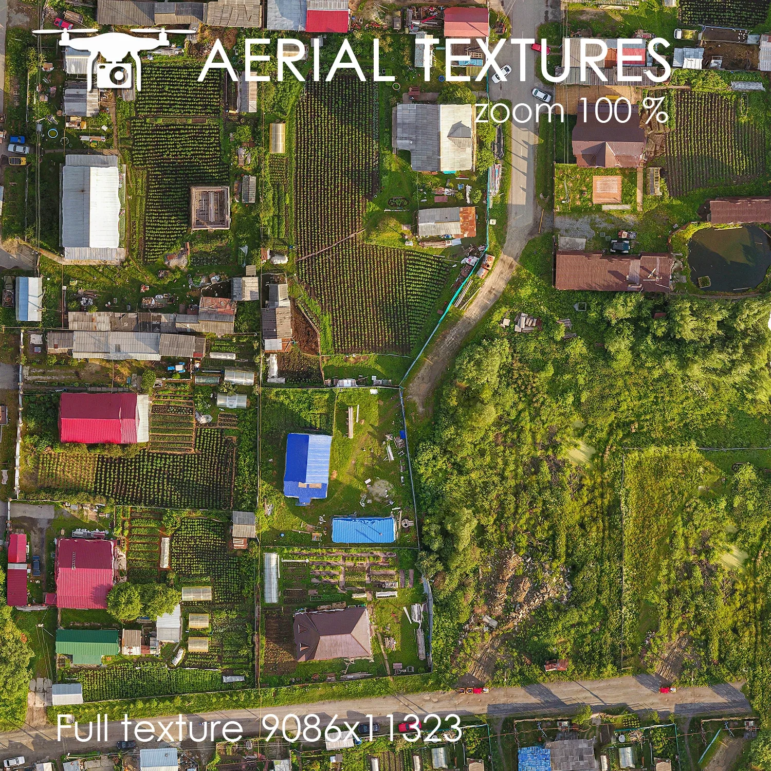 Aerial Texture 253 - FlippedNormals