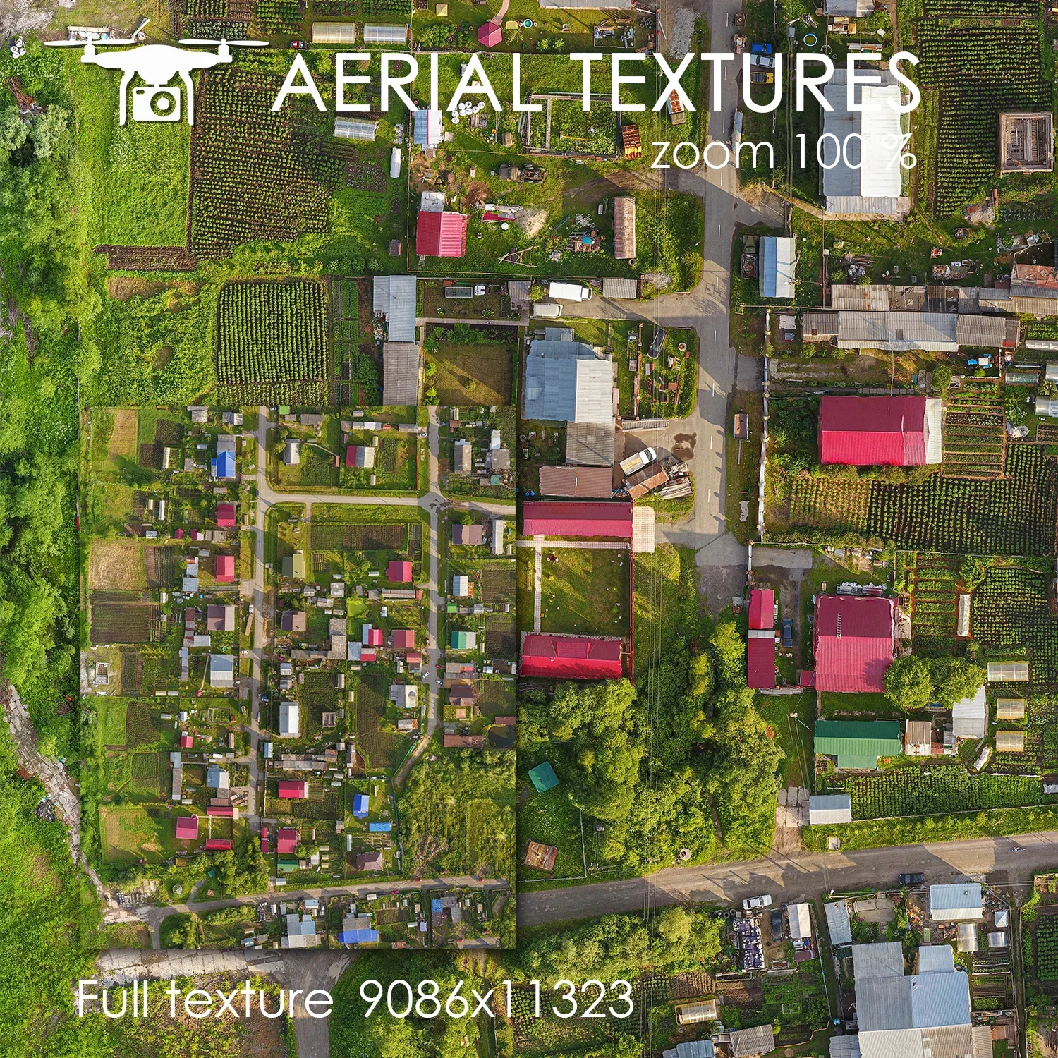Aerial Texture 253 - FlippedNormals