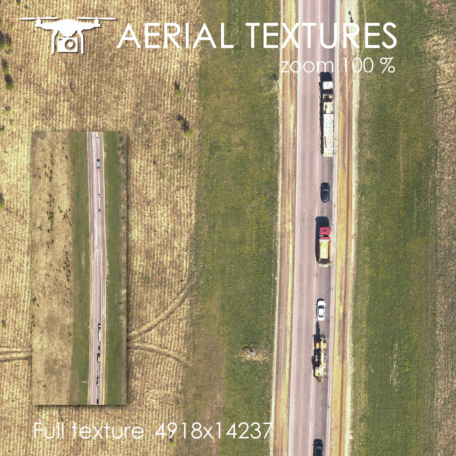 Aerial Texture 257 - FlippedNormals