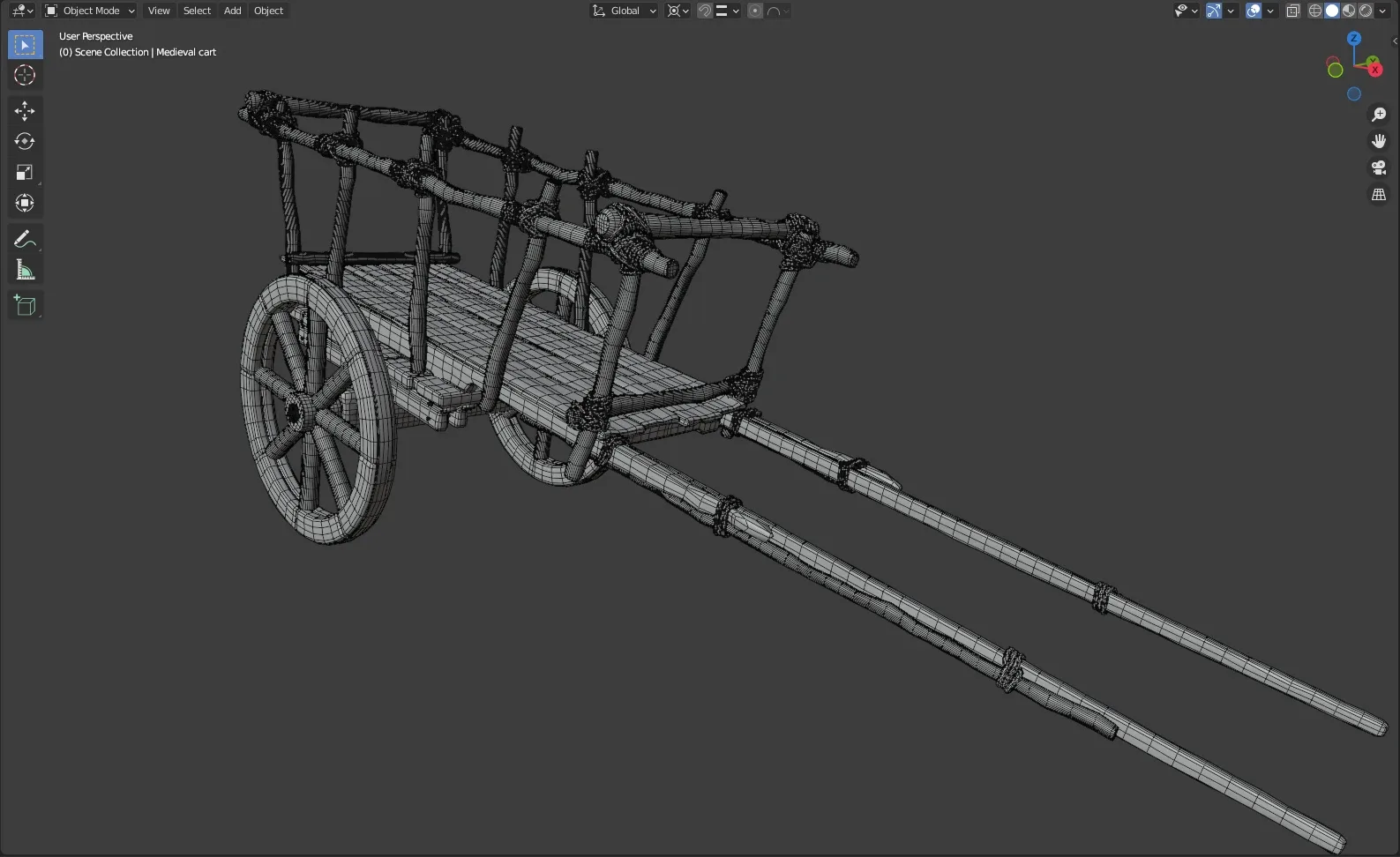 Medieval cart - FlippedNormals