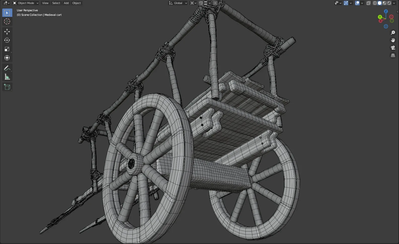 Medieval cart - FlippedNormals