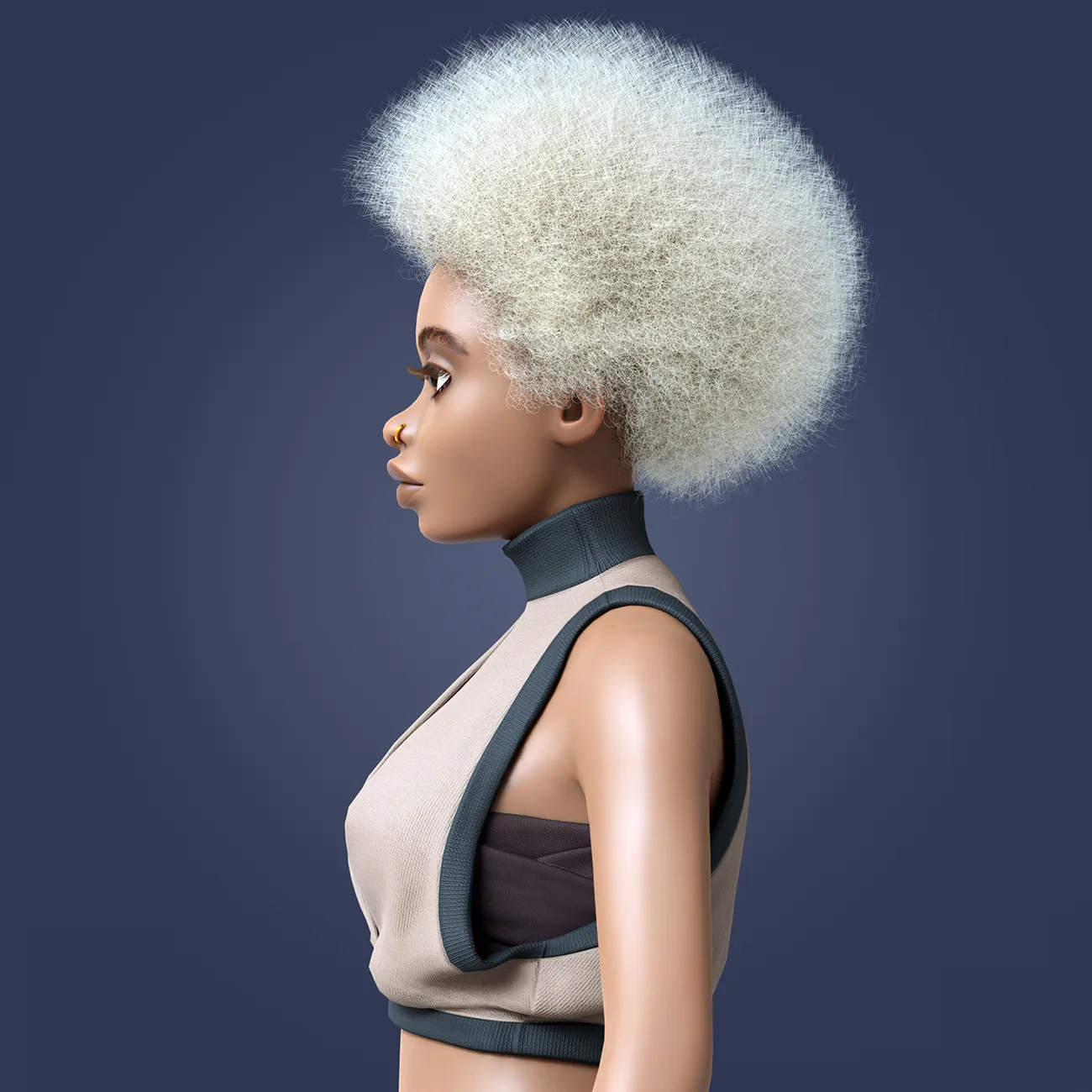stylized female 3d character for - FlippedNormals stylized female 3d character for - FlippedNormals