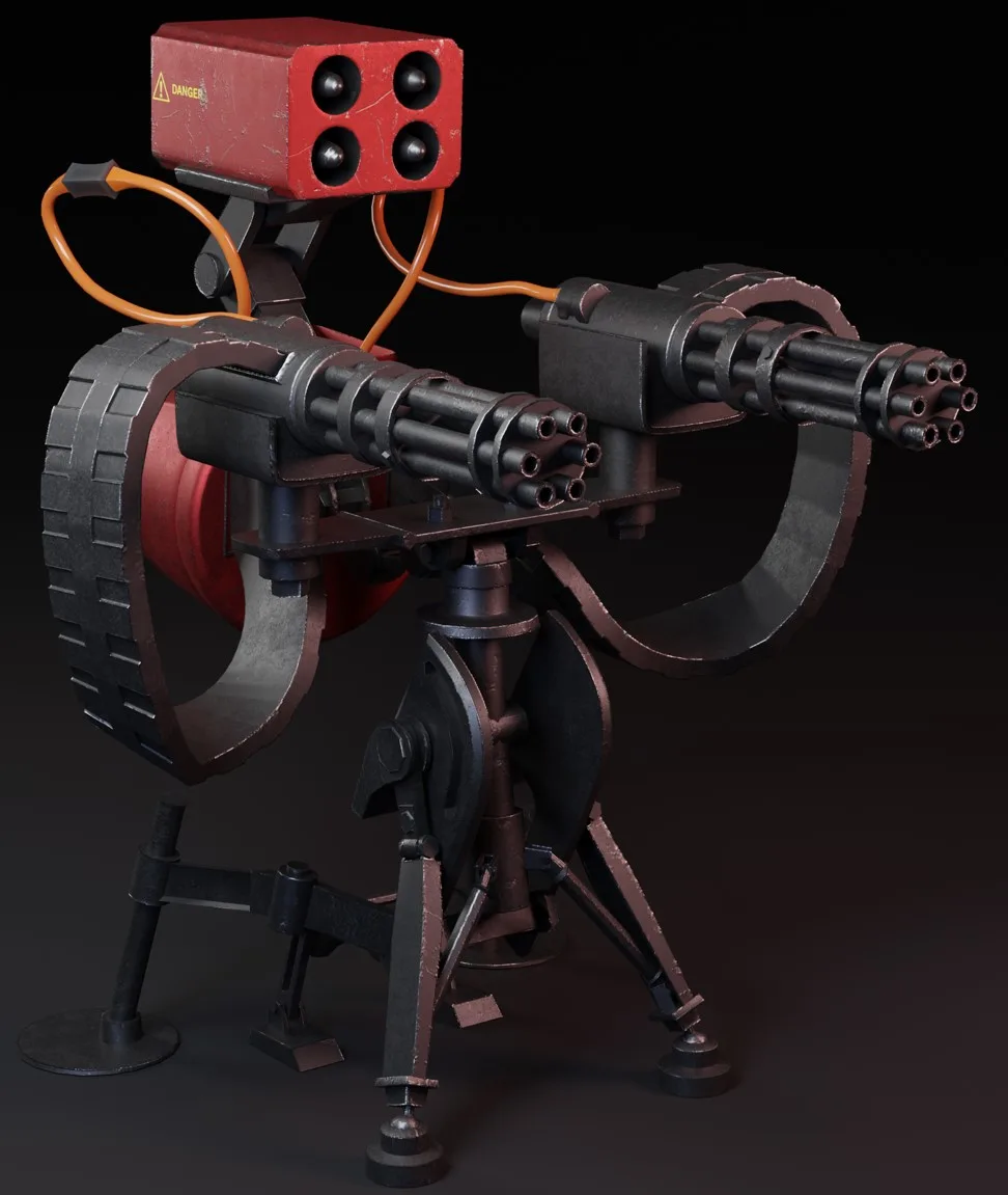 TF2 Sentry Gun - FlippedNormals