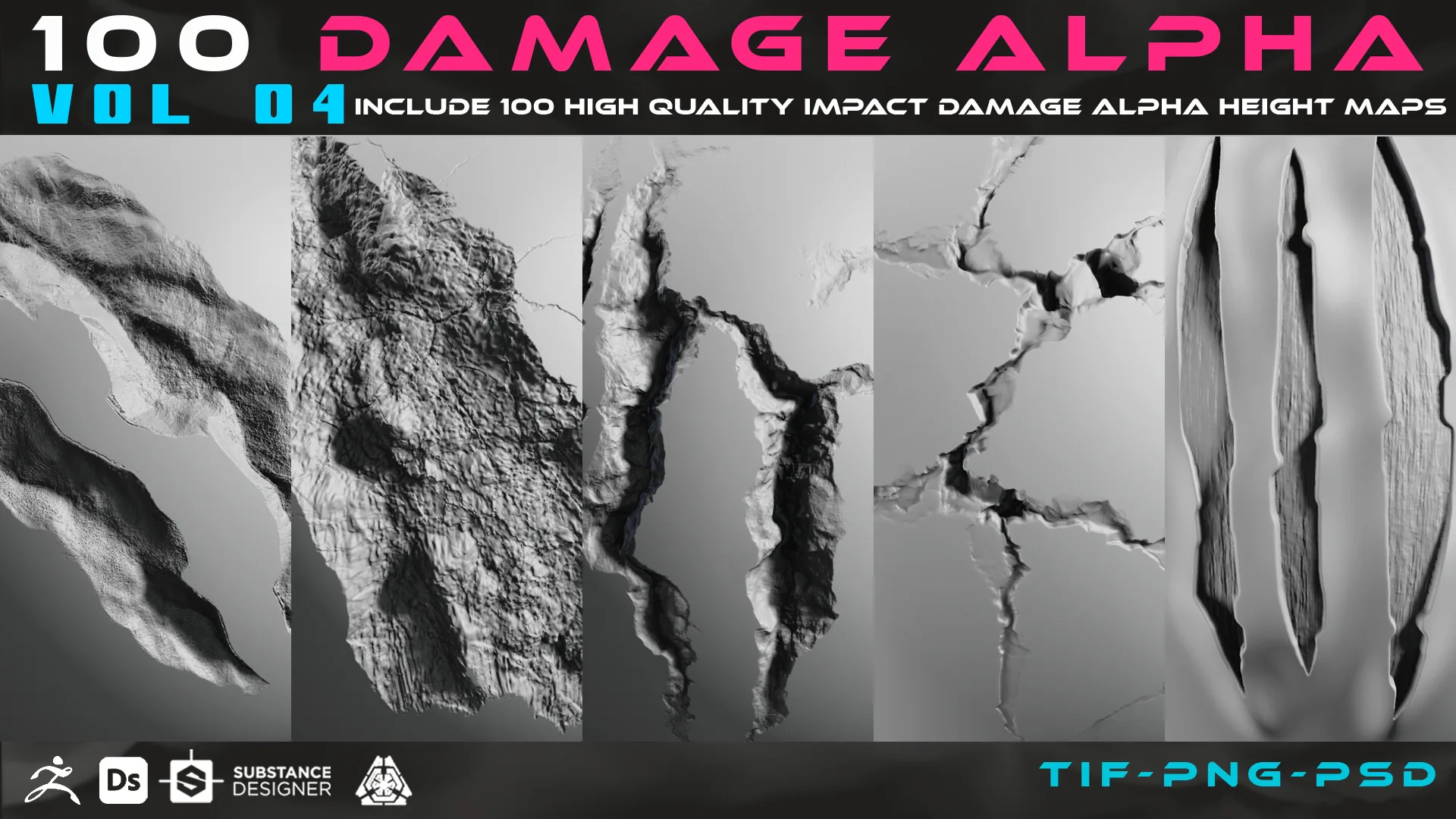 100 Damage Alpha - Vol 04 - FlippedNormals