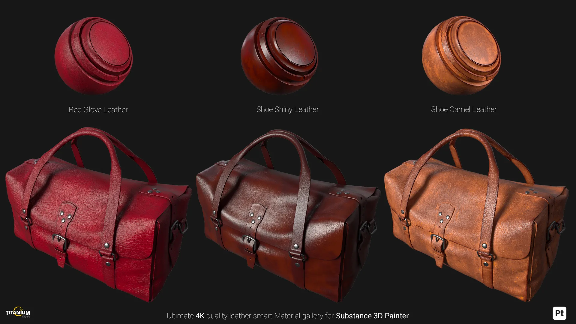 40 Ultimate Leather Smart Material - FlippedNormals