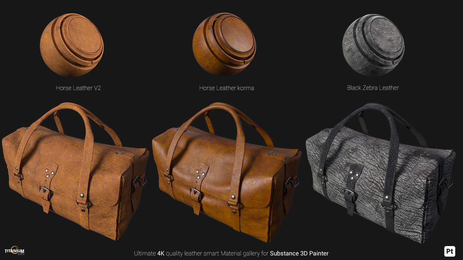 40 Ultimate Leather Smart Material - FlippedNormals