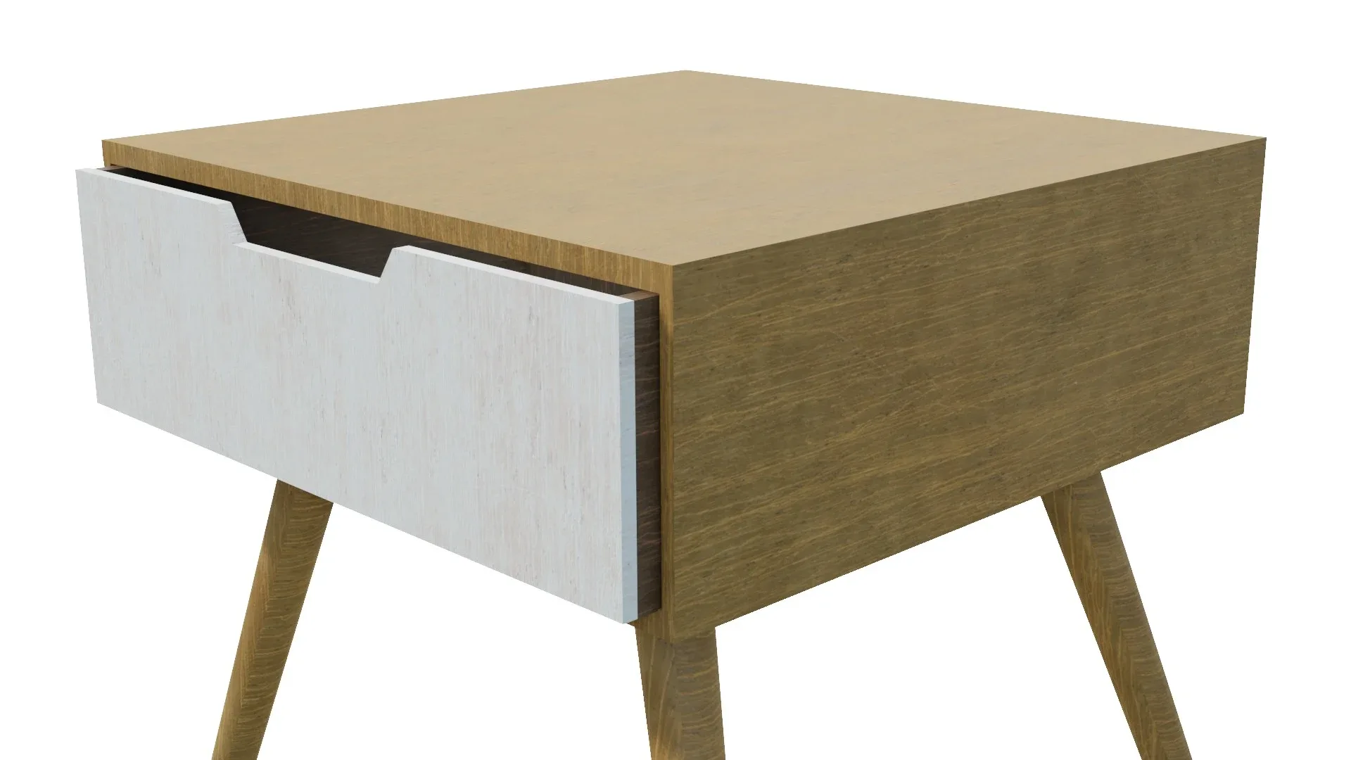 Night Stand 3D Model - FlippedNormals