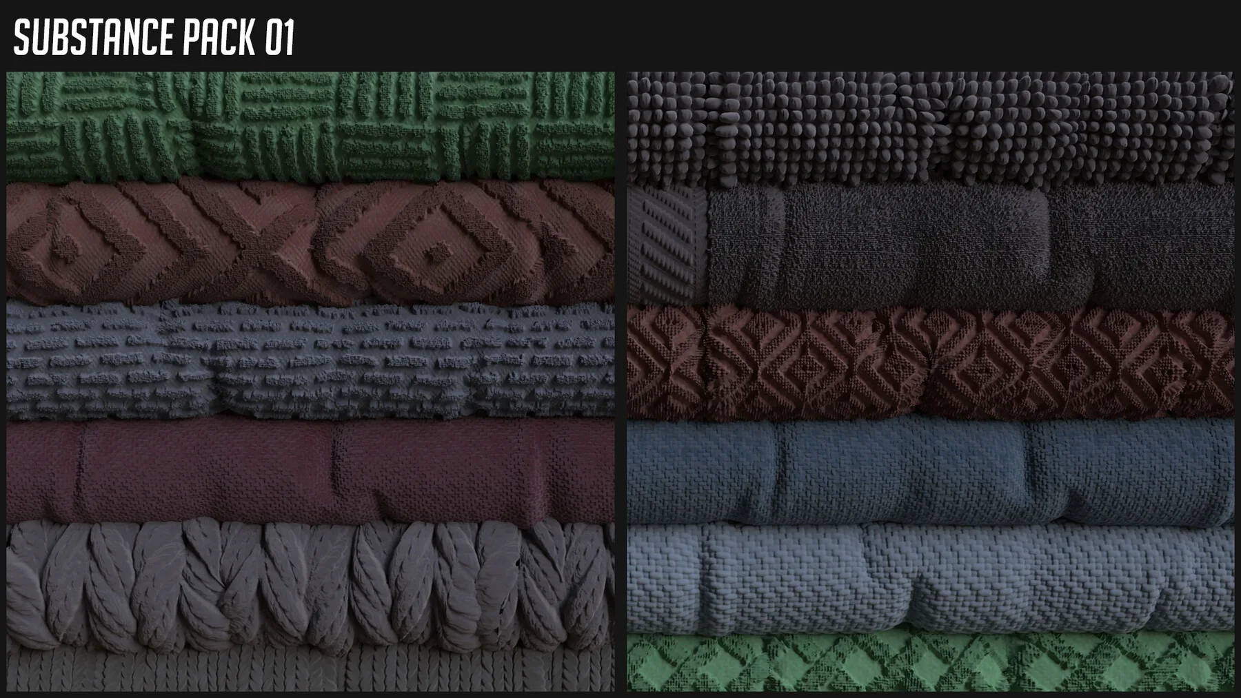 Substance Painter Pack 01 - FlippedNormals