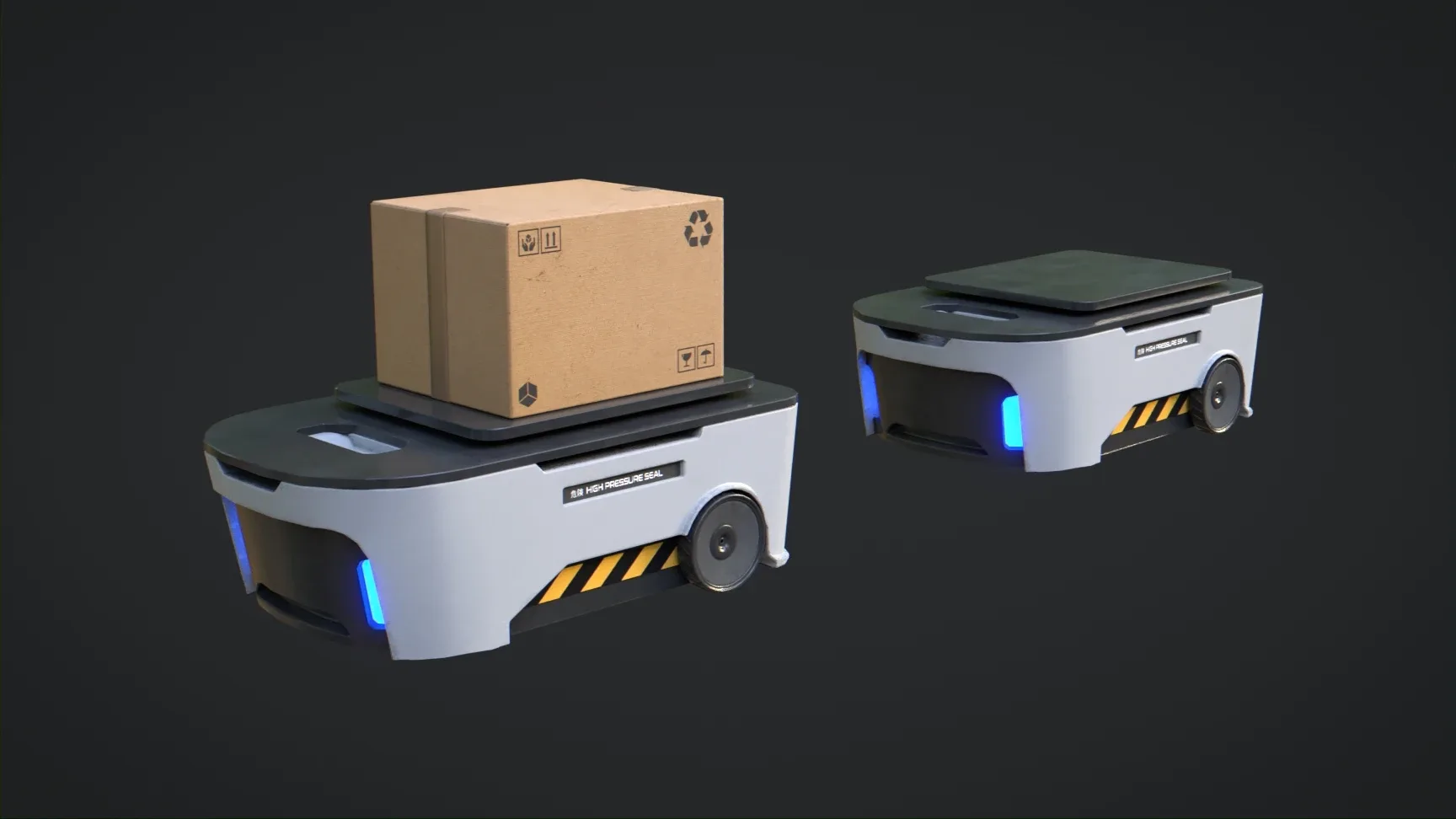 Wheel Bot Industrial packing - FlippedNormals