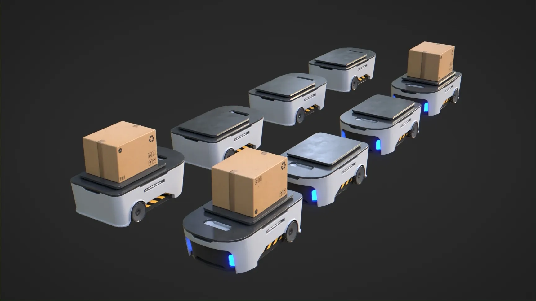 Wheel Bot Industrial packing - FlippedNormals