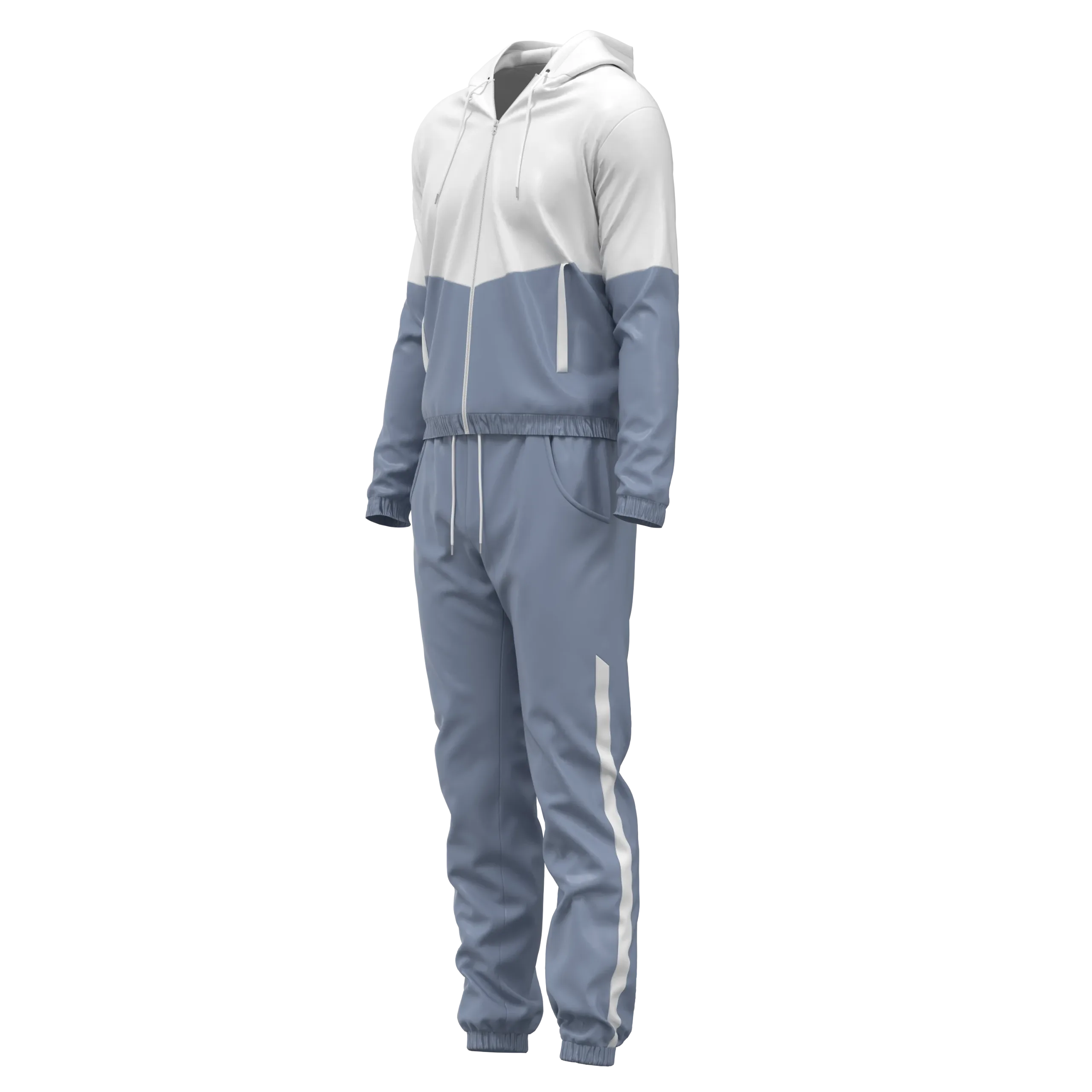 Male Tracksuit, marvelous designer - FlippedNormals