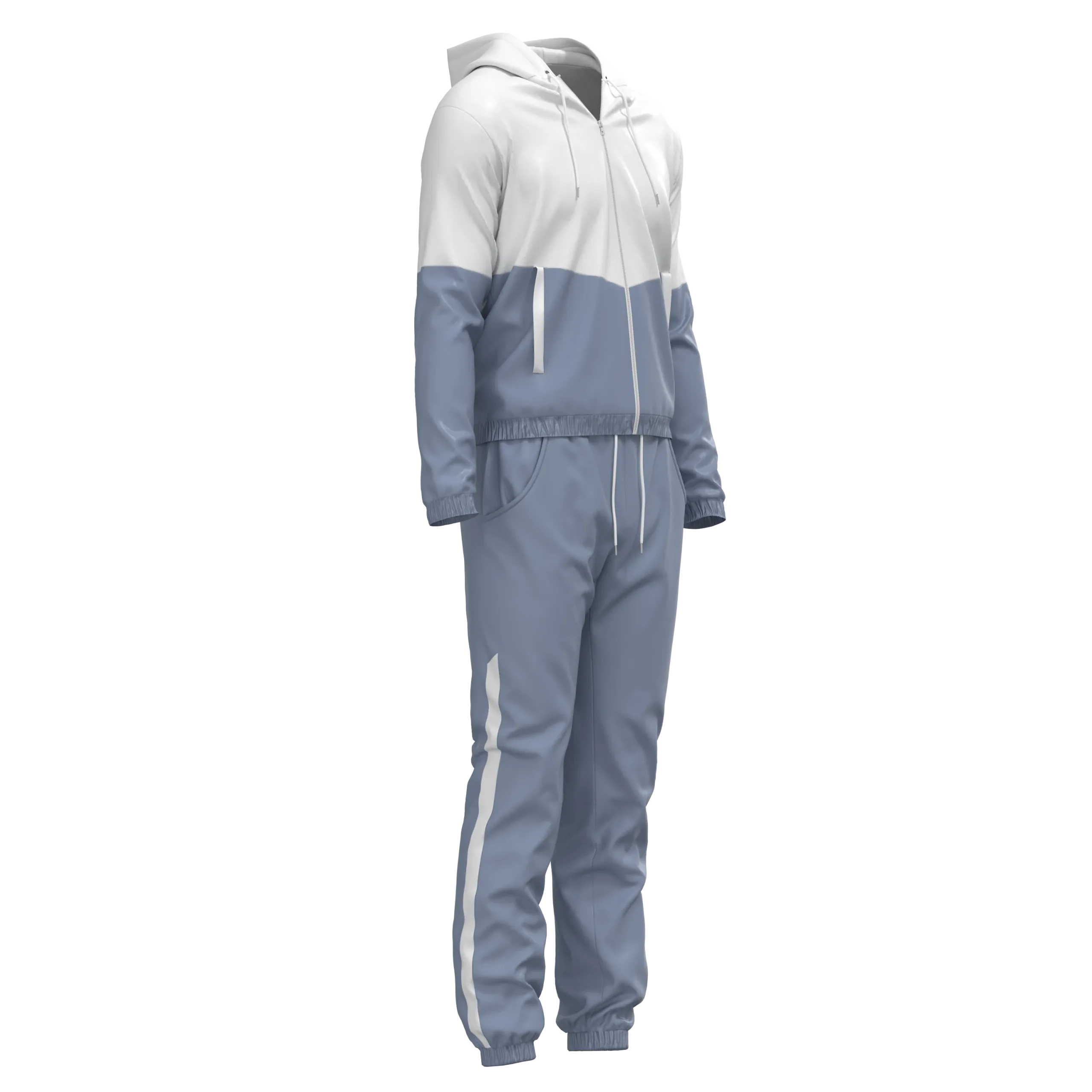 Male Tracksuit, marvelous designer - FlippedNormals