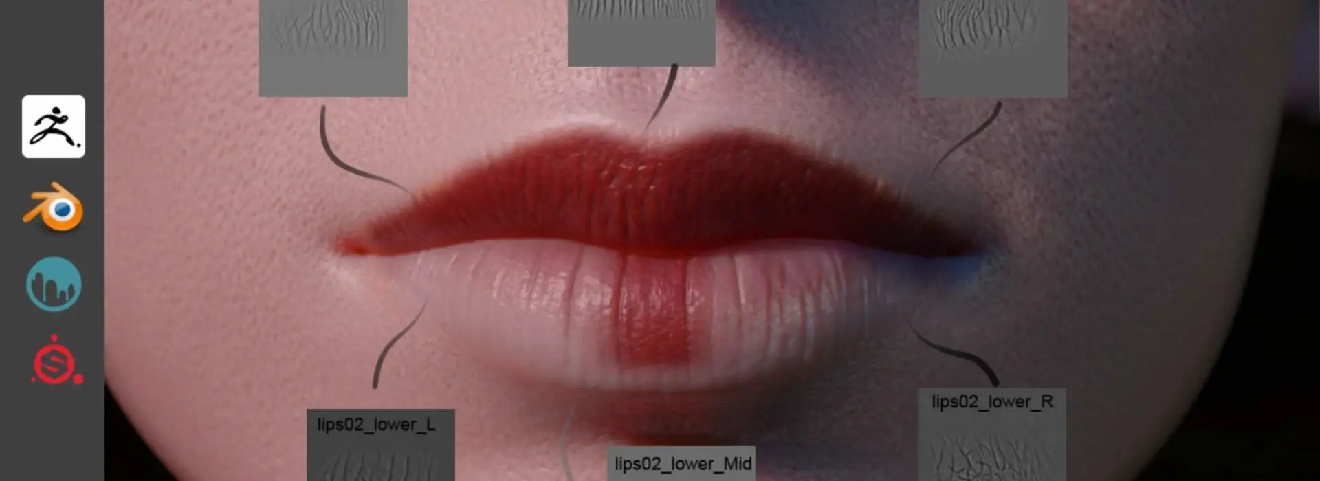 Lips Detail Alpha Pack - FlippedNormals