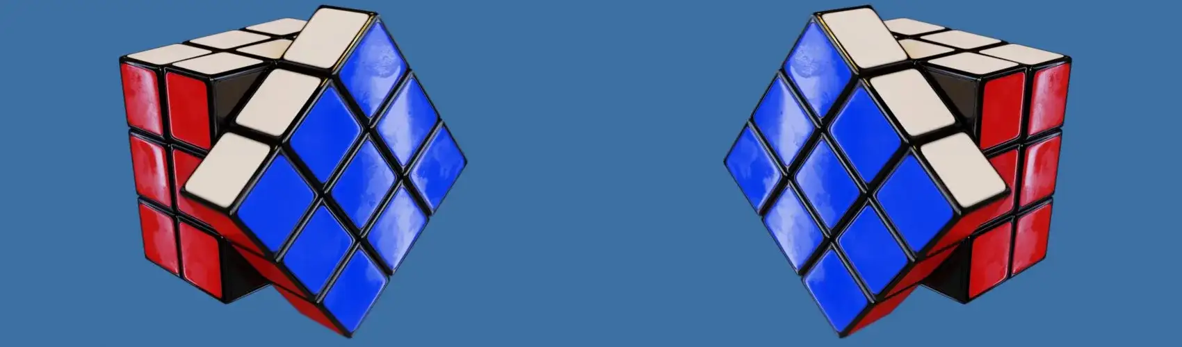 Realistic Rubik's Cube - FlippedNormals