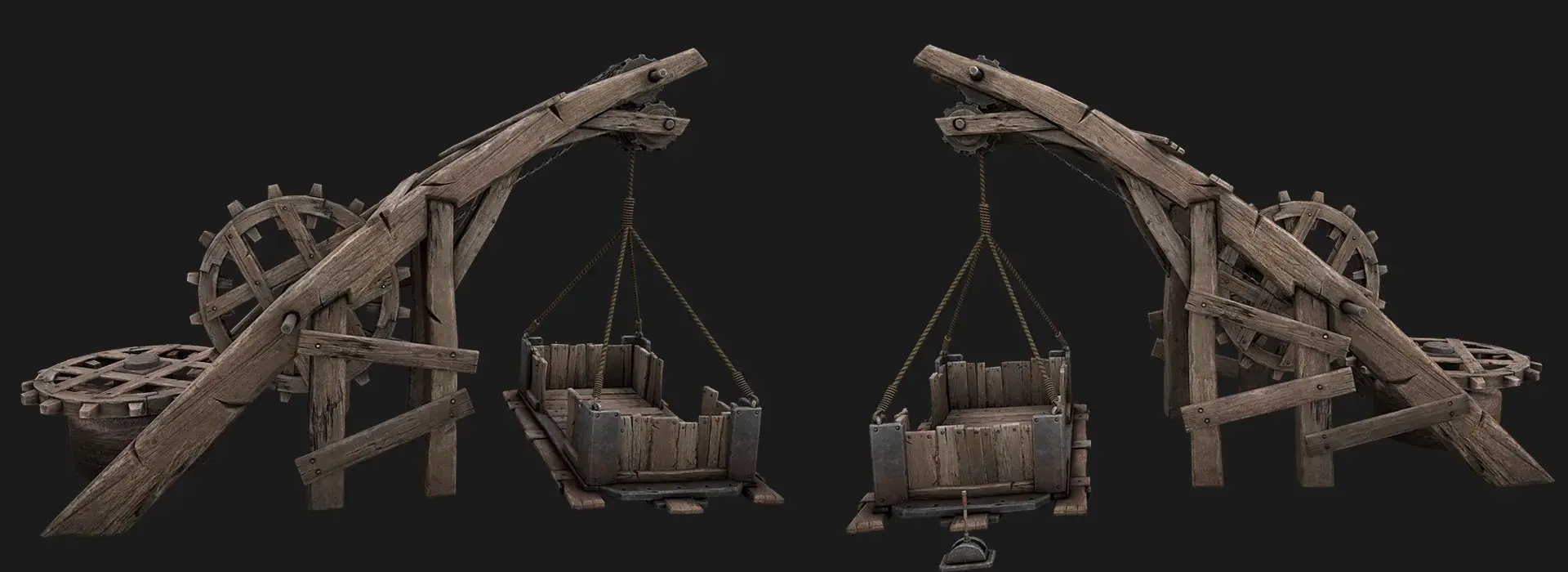 Medieval Lift Elevator - FlippedNormals