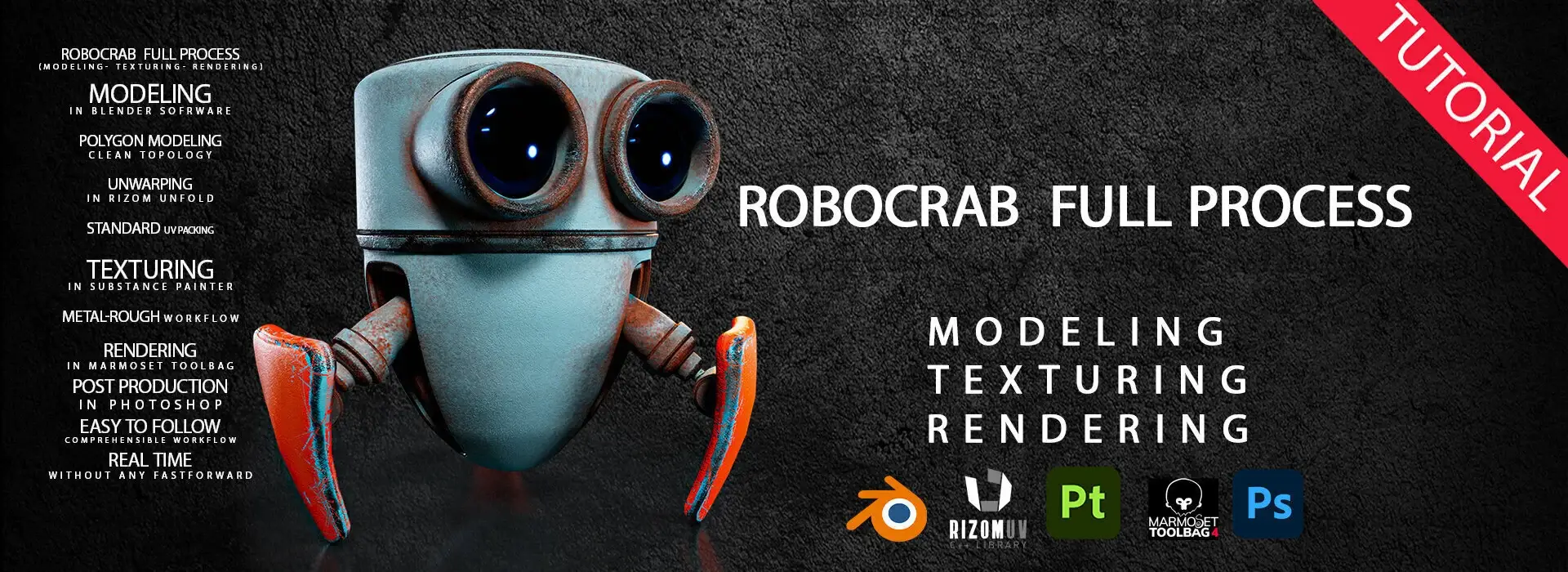 ROBOCRAB FULL PROCESS TUTORIAL - FlippedNormals