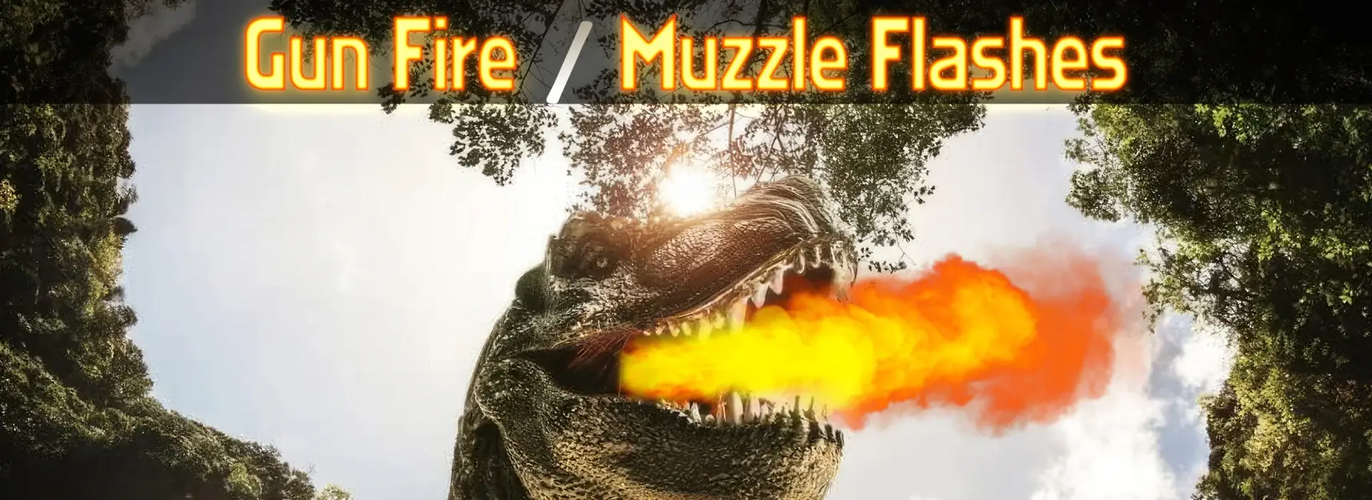80 Gun Fire, Muzzle Flashes PNG - FlippedNormals