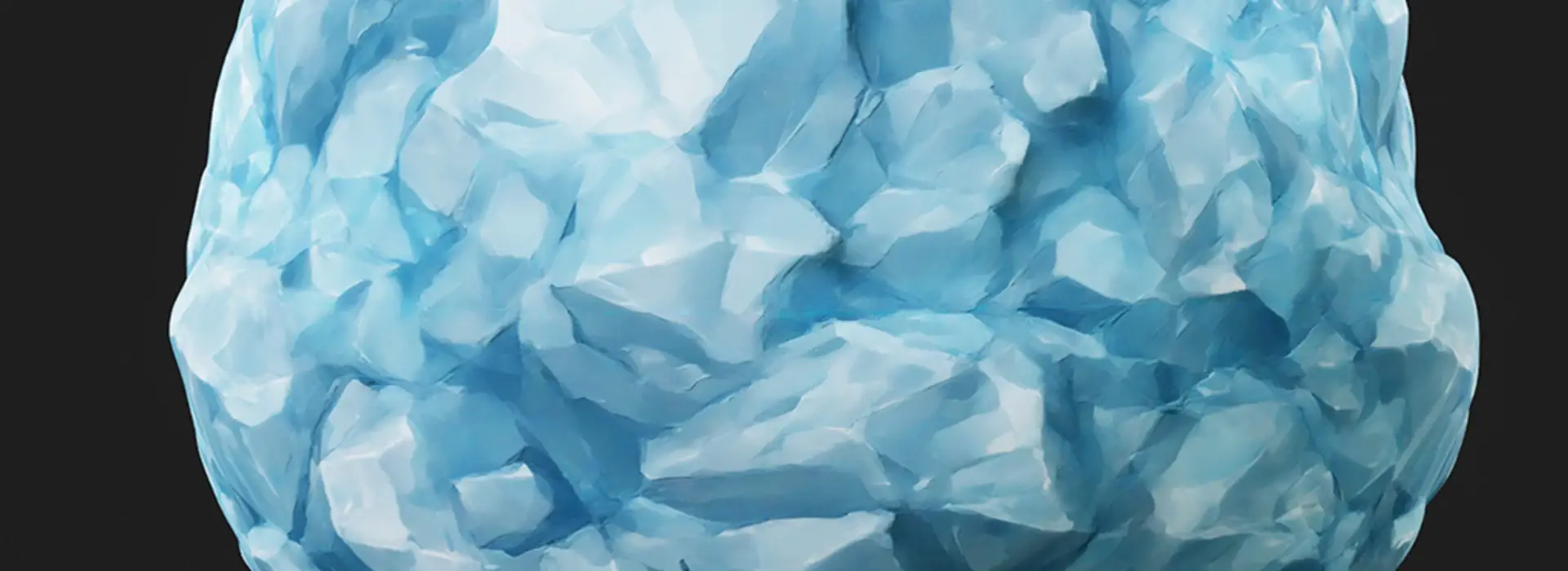 Stylized Ice Seamless Texture - FlippedNormals