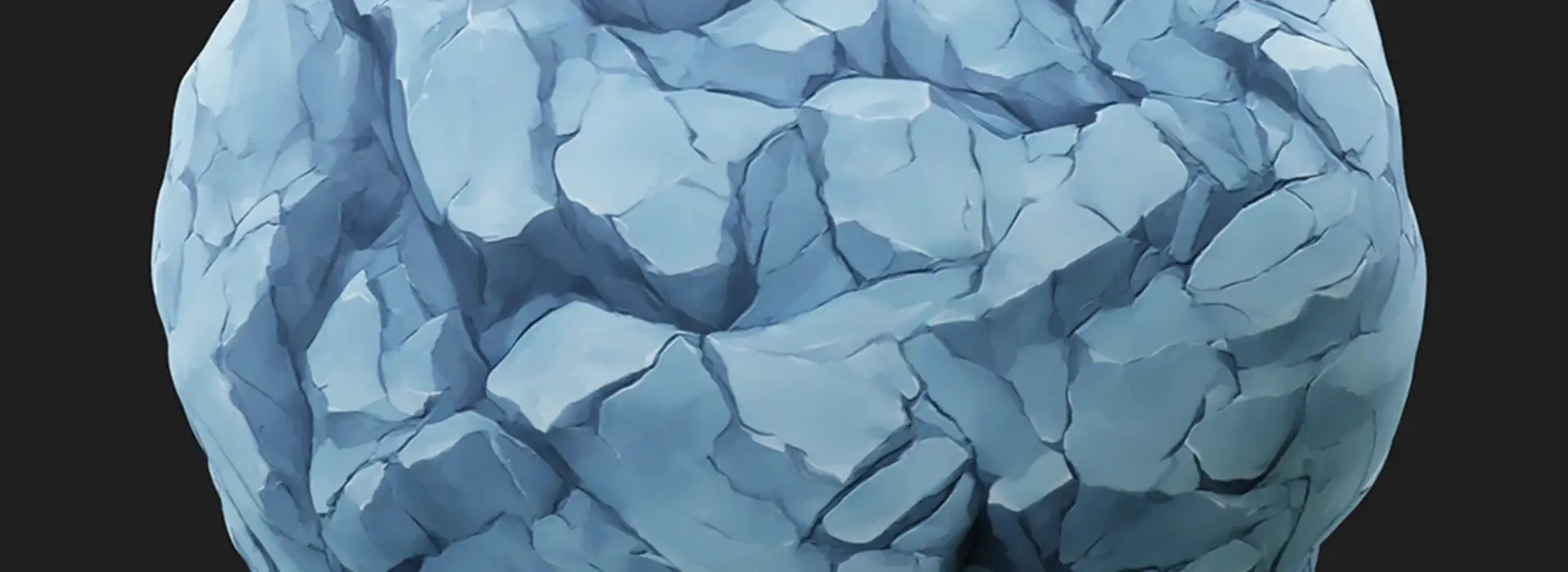 Stylized Ice Seamless Texture - FlippedNormals