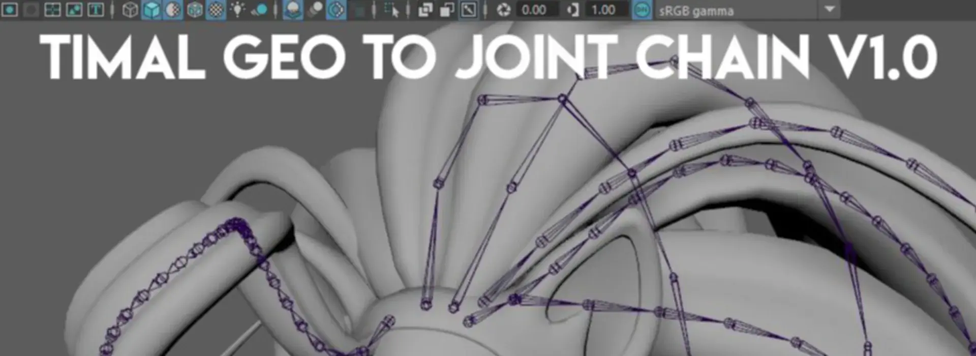 Maya Python Script - Geometry to - FlippedNormals