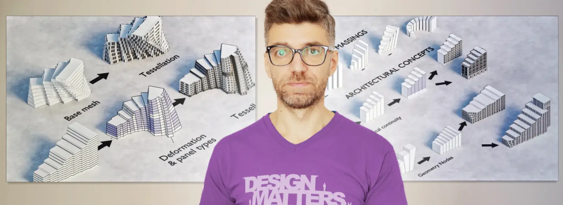 Parametric Staggered Building Forms - FlippedNormals