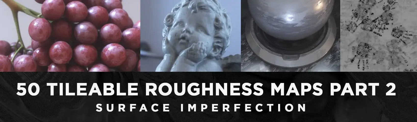 50 Tileable Roughness Maps - Surface - FlippedNormals