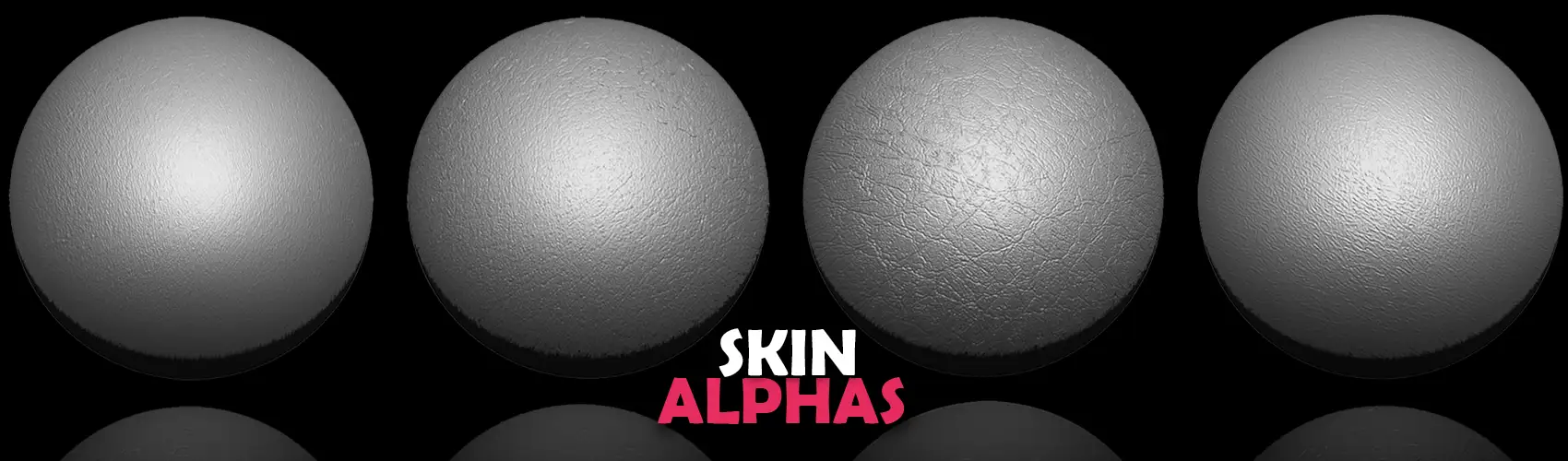 10 Skin Alphas (ZBrush, Substance - FlippedNormals