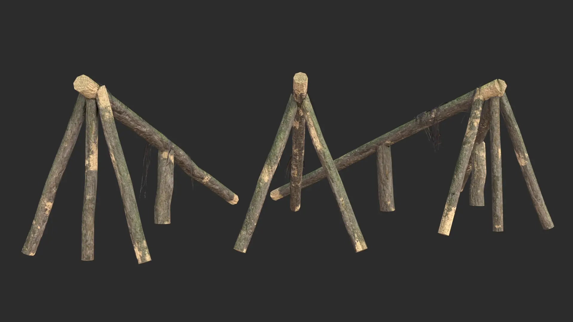 Log Ramps Obstacles WWII - FlippedNormals