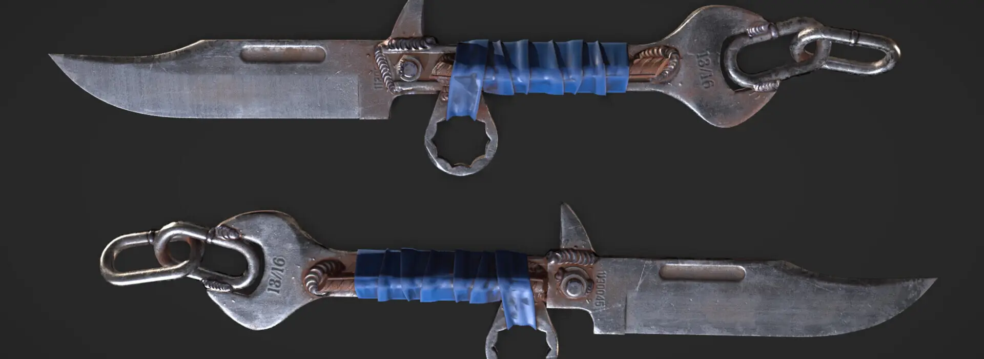 [Tutorial] Post Apocalyptic Knife - FlippedNormals