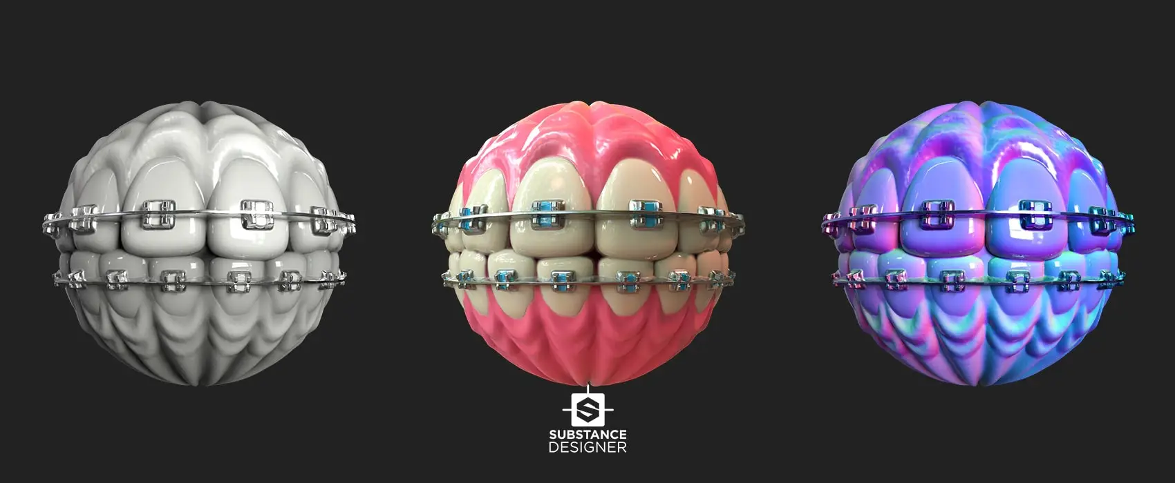 Goofy Teeth - Substance Designer - FlippedNormals