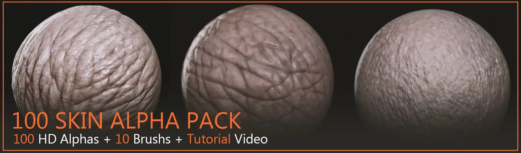 100 Skin Alphas Package - FlippedNormals