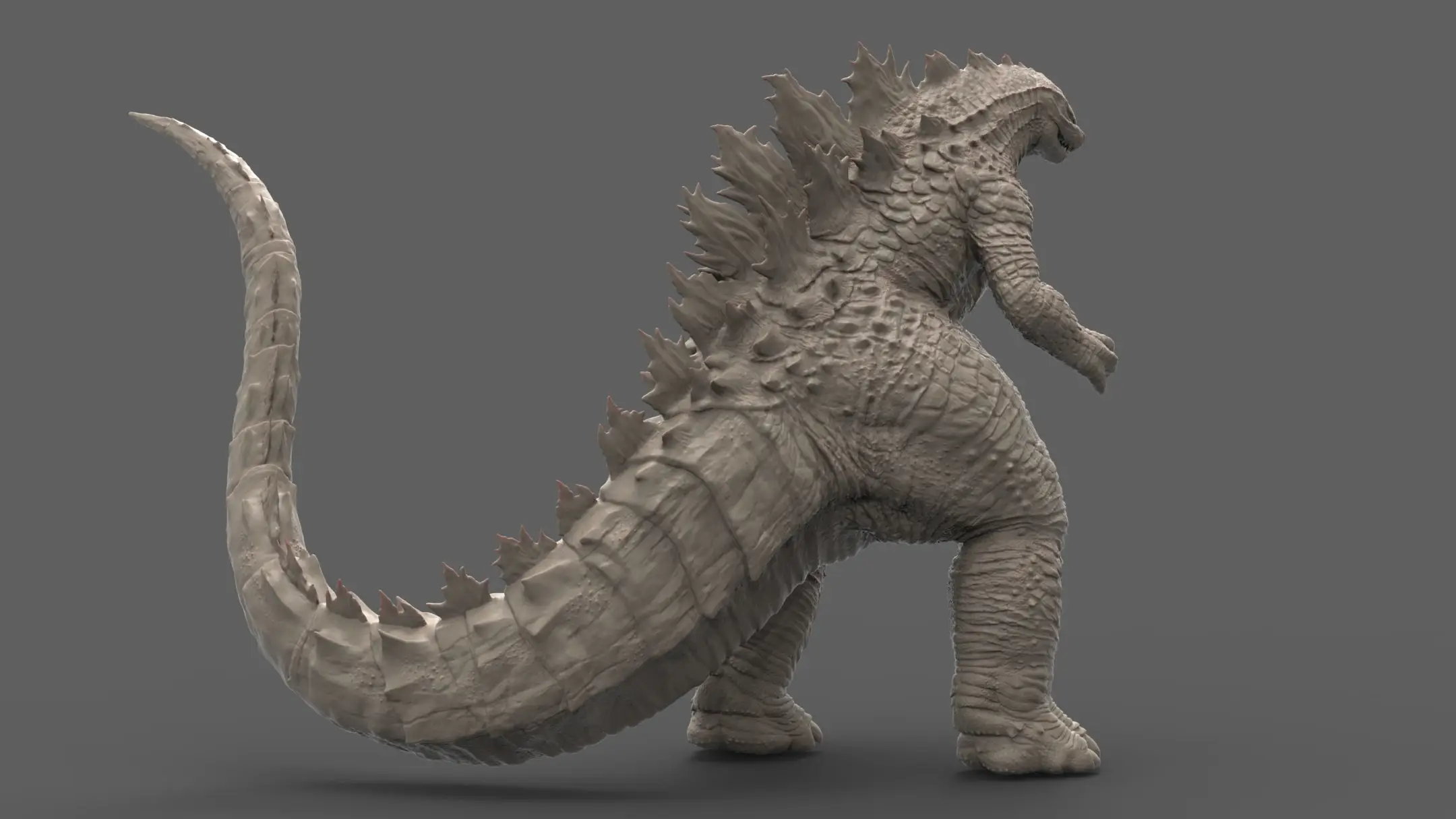 Godzilla 3D Model - FlippedNormals