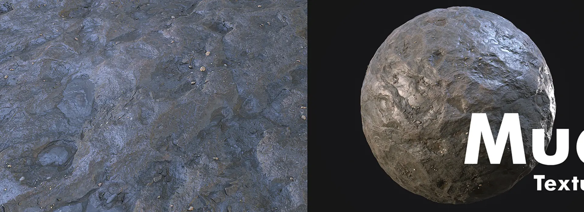 Mud Ground Texture - FlippedNormals