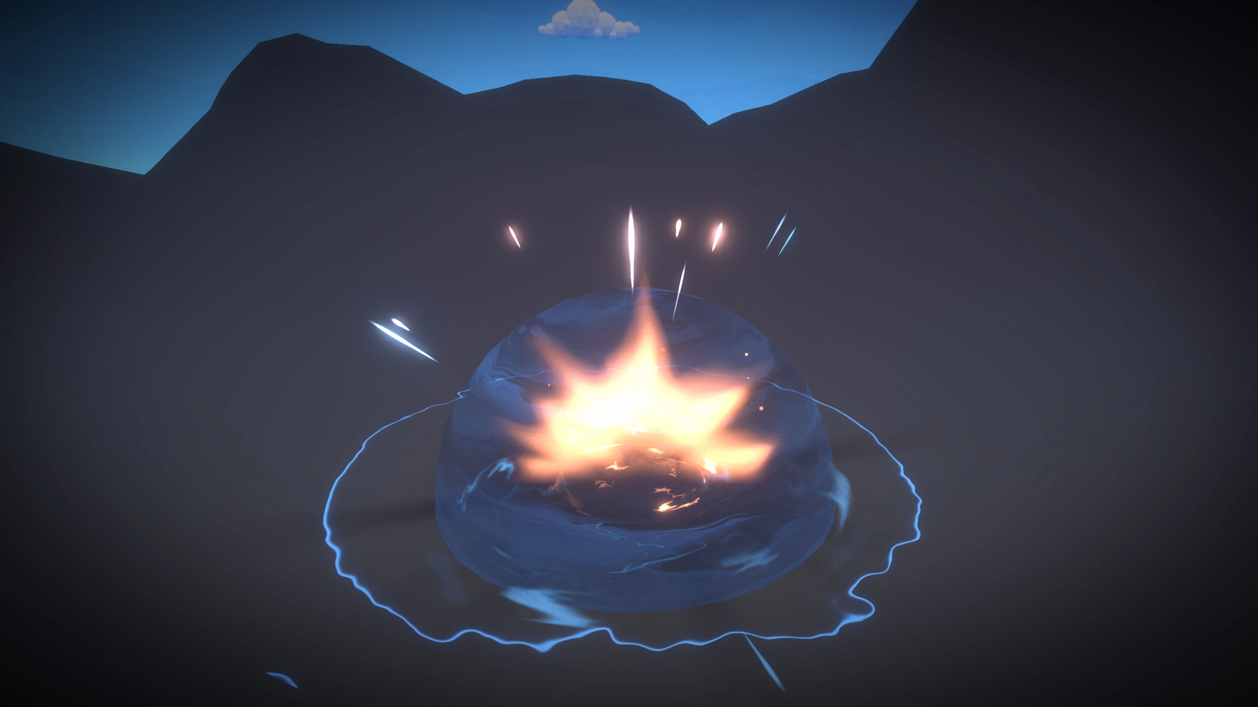 VFX Graph - Orb Explosion Vol.1 - FlippedNormals