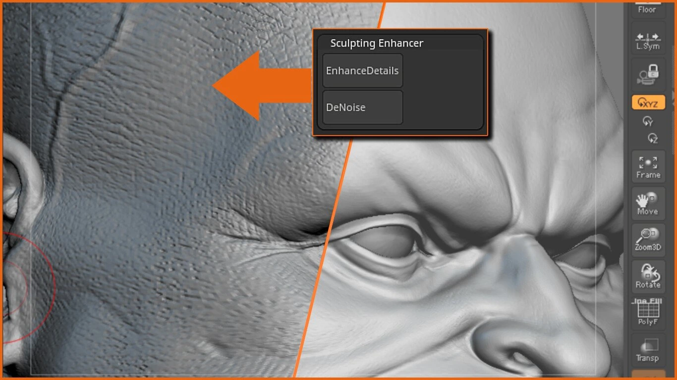Model Enhancer - ZBrush Plugin - FlippedNormals