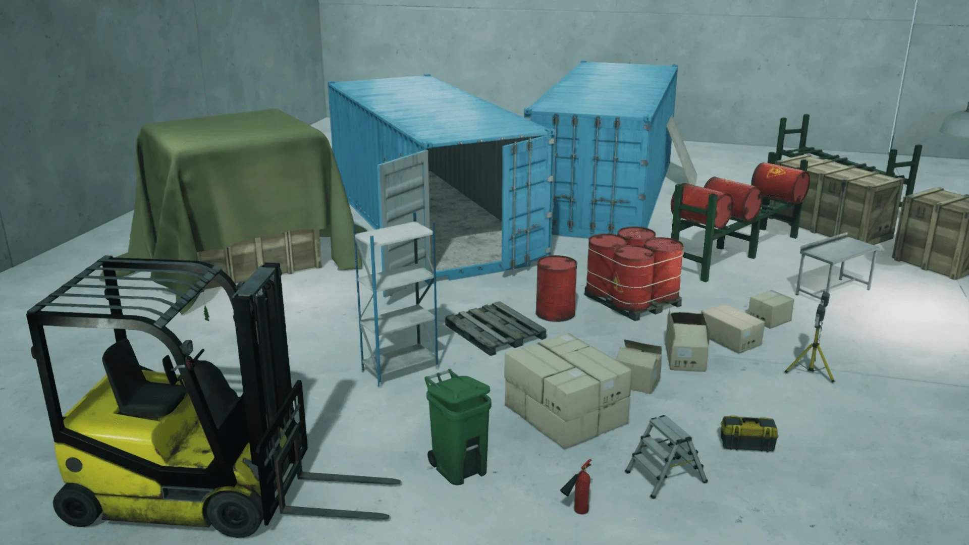Warehouse Props Pack - FlippedNormals